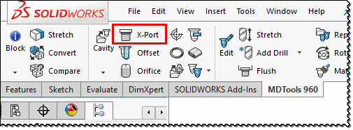 Construction Port (Cross Port, X-Port)