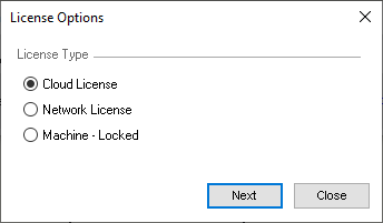 Activate Cloud License